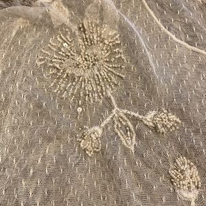 Zara | Tops | Zara Floral Embroidered Tulle Top | Poshmark